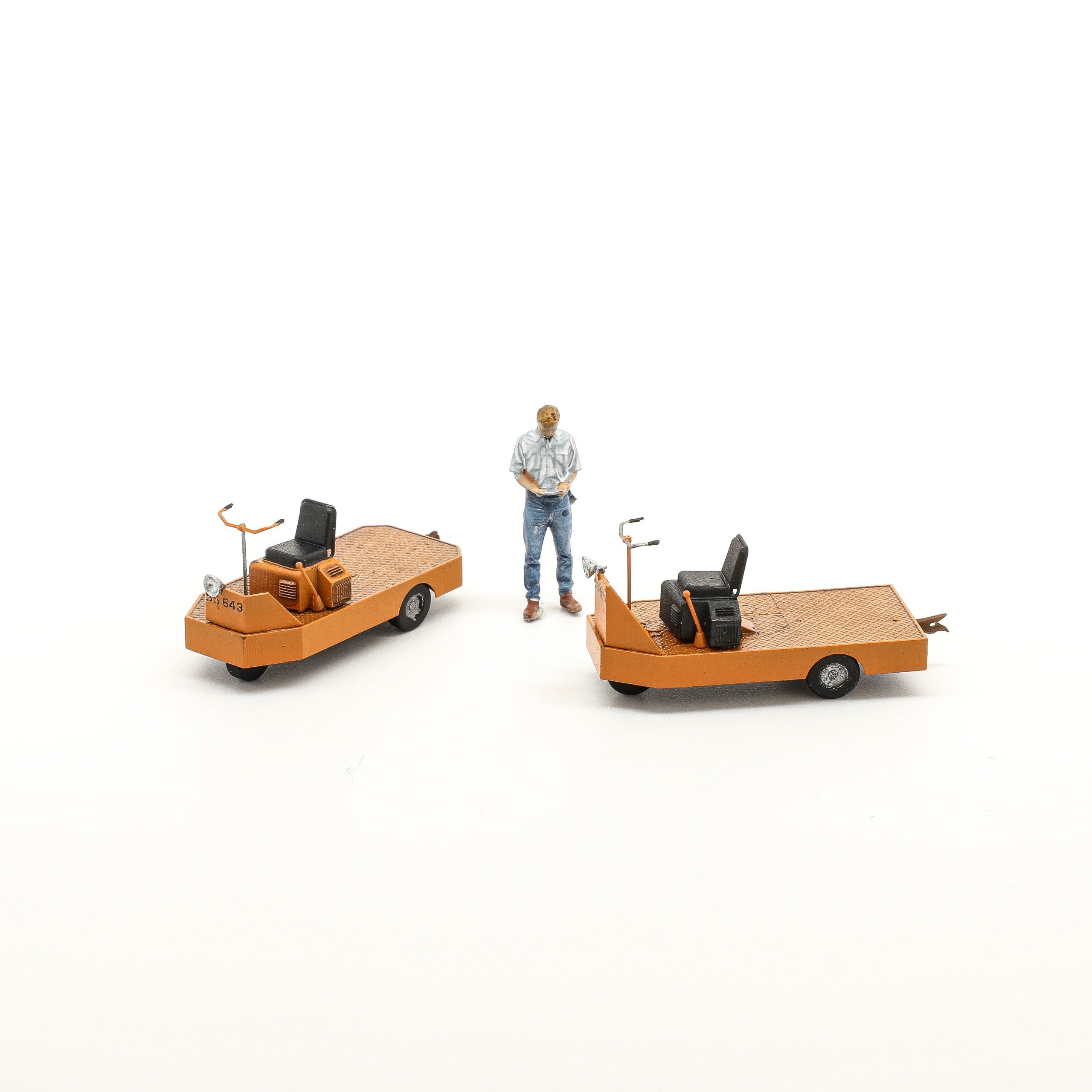 HO Scale Kalamazoo 2500B Speed Truck | Common Standard Scale Models